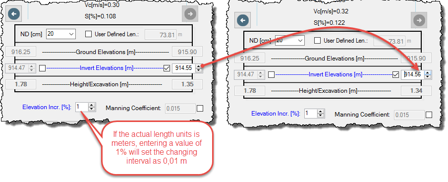 The Sewer Pipes Editor in CLOACAS, The Sanitary Design Software ...